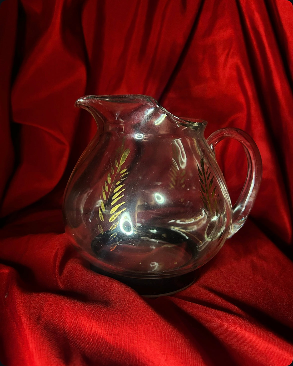 Vintage Pitcher Black & Gold – theburiedwitch